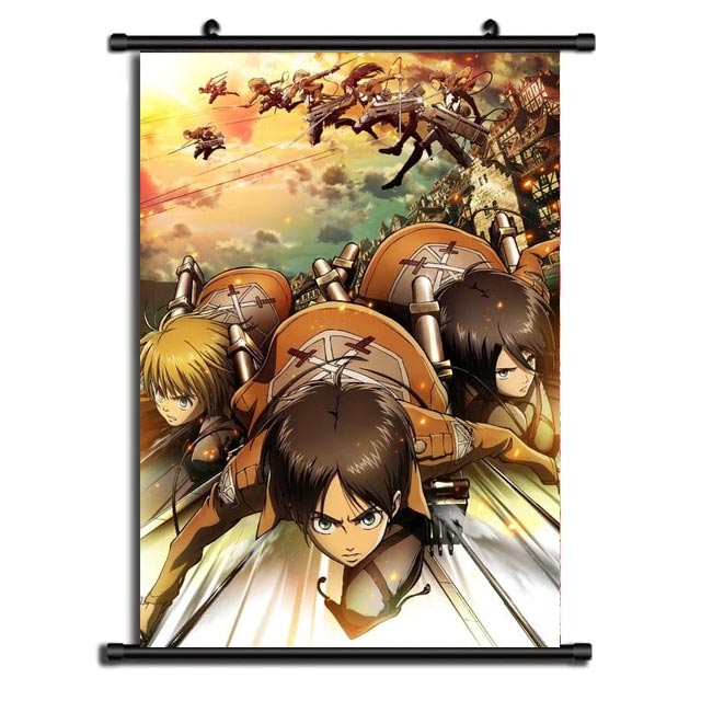 Poster Snk Eren Mikasa | Snk Boutique